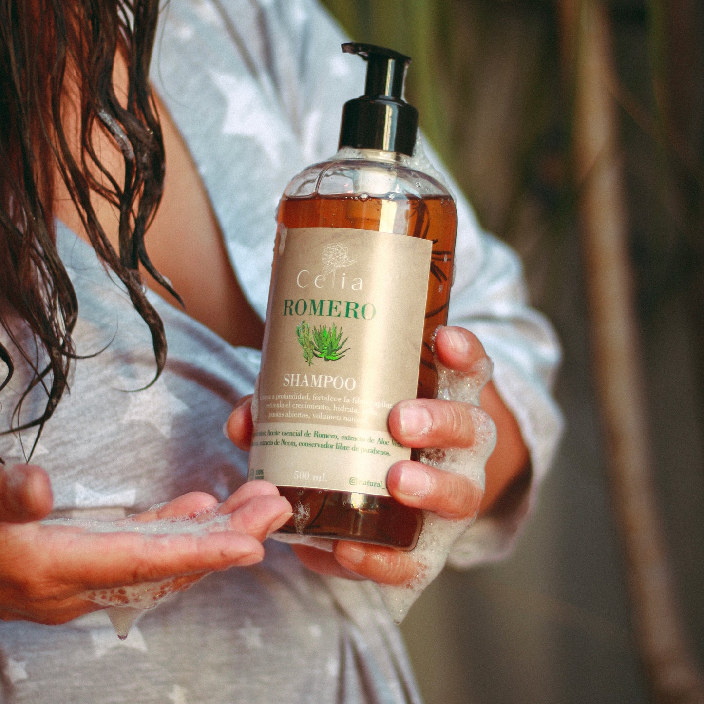 Shampoo de Romero – Natural Celia