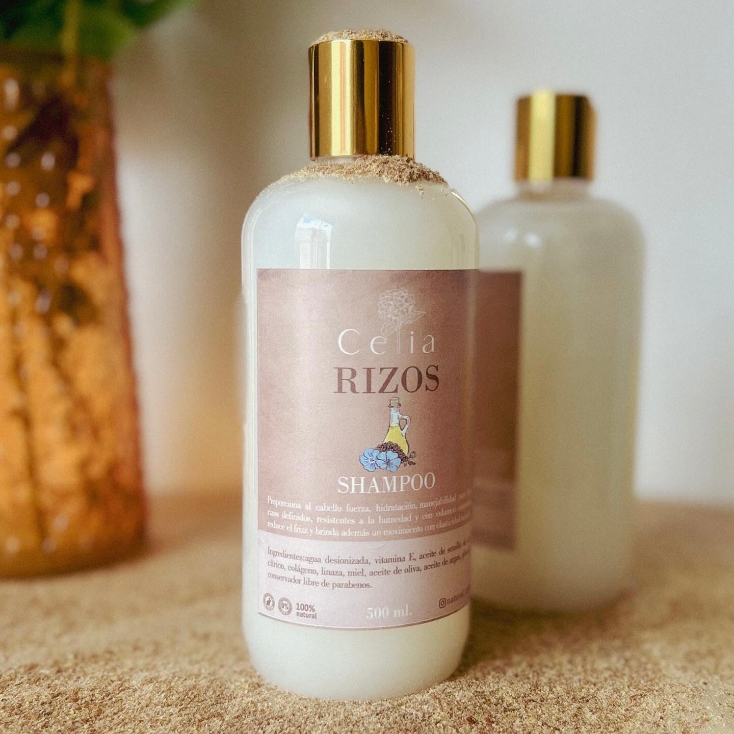 Shampoo para Rizos – Natural Celia